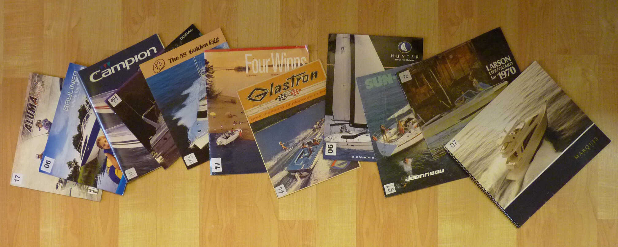 The Old Boat Brochure Library - Boating With Dawsons